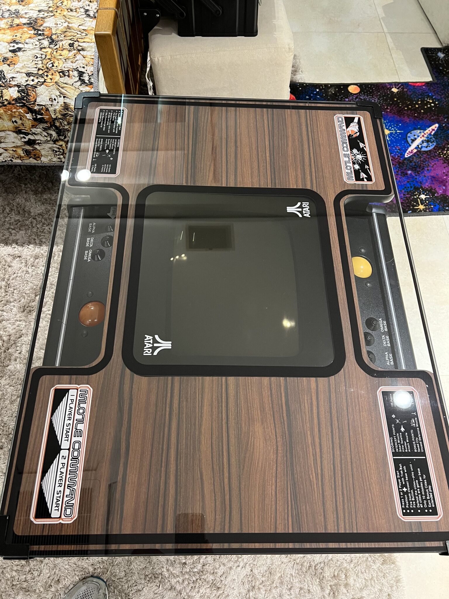 Missile Command #11: Segunda Trackball e Iluminação LED - AntonioBorba.com