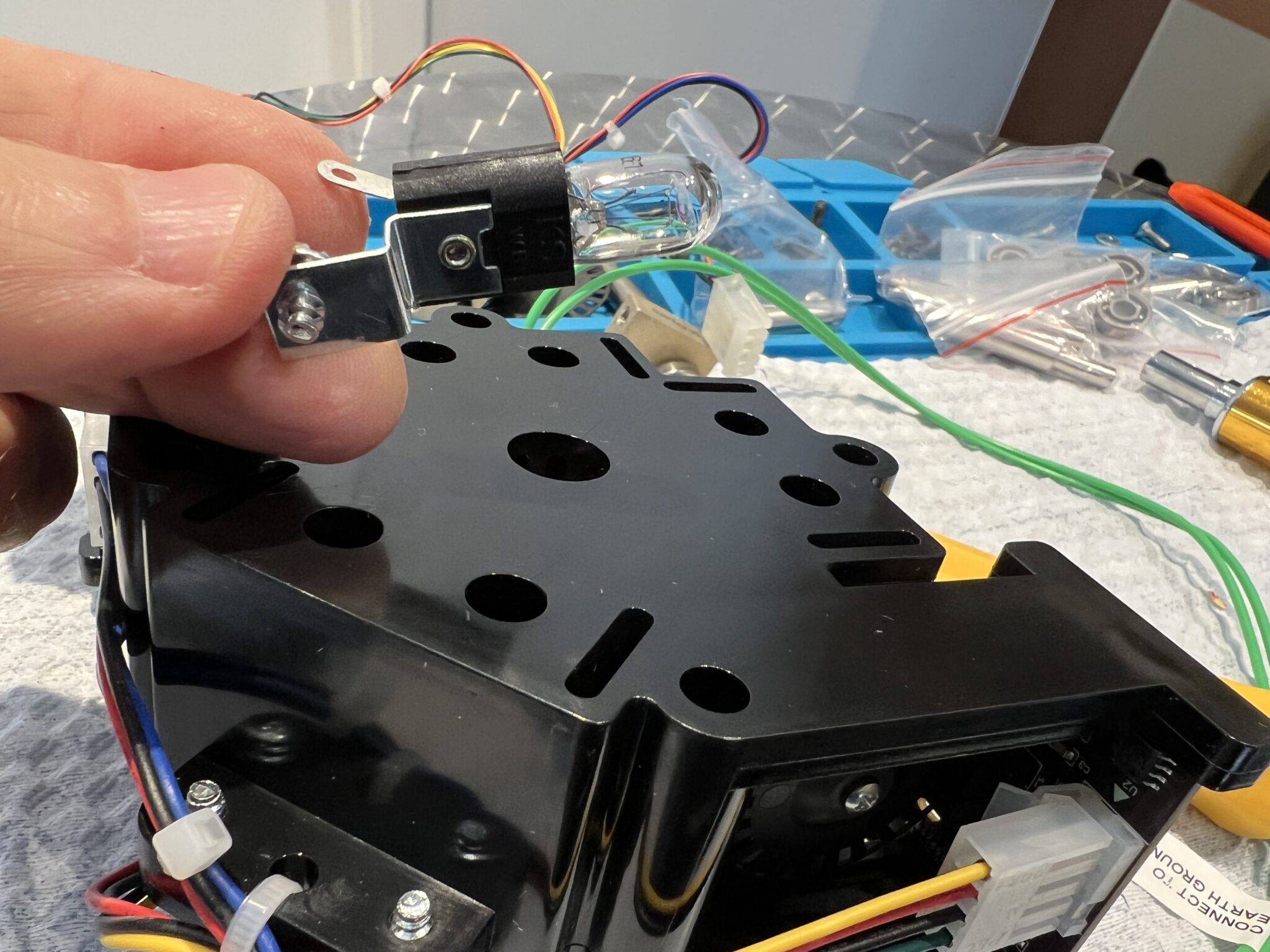 Missile Command #8: Trackball Iluminada x Trackball Original ...