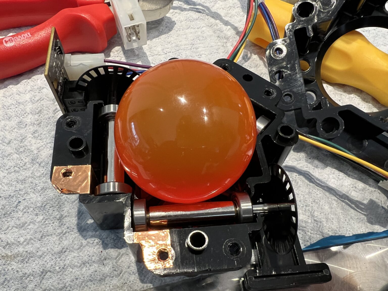 Missile Command #8: Trackball Iluminada x Trackball Original ...