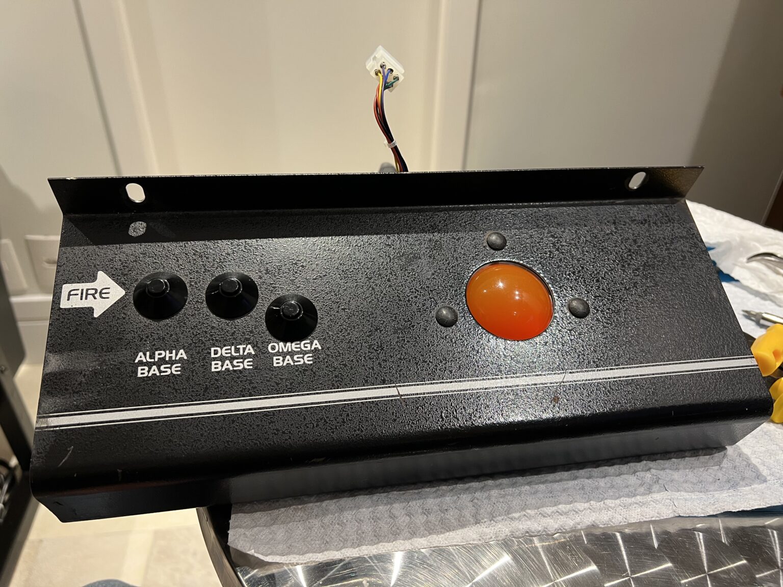 Missile Command #8: Trackball Iluminada x Trackball Original ...